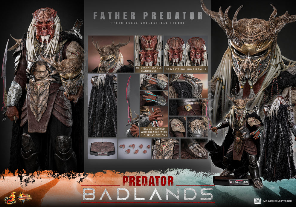 Hot Toys – MMS863 – Predator: Badlands: Father Predator 1/6th scale Co ...